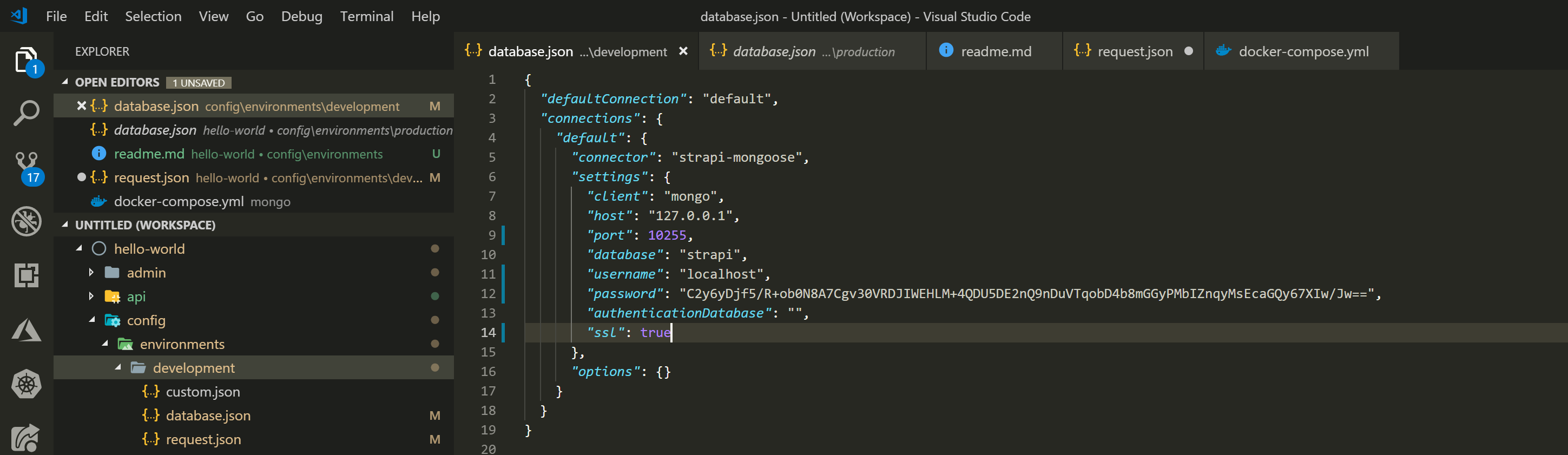 Strapi Open Source Api Cms Using Azure Cosmosdb Emulator 3084